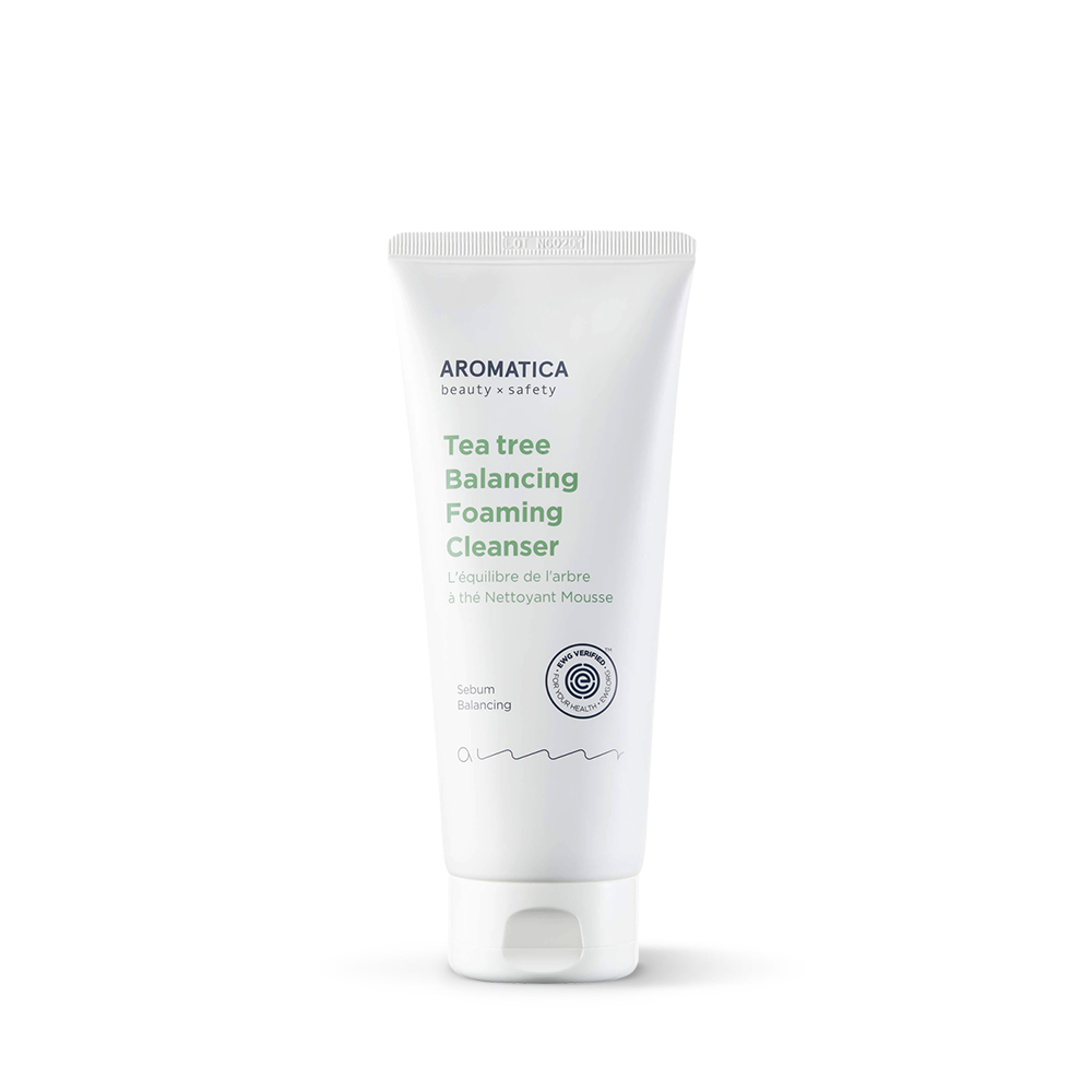 aromatica Tea Tree Balancing Foaming Cleanser 180g – Skin Corner